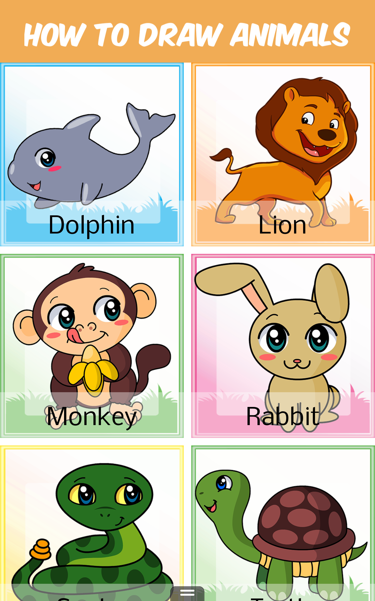 How to Draw Cute Animals - App on Amazon Appstore