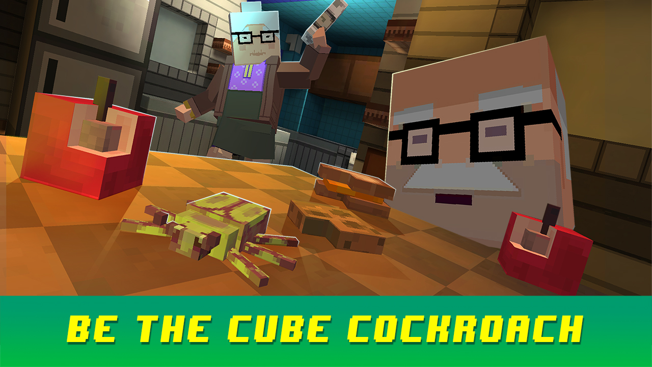 Cockroach: Pixel Animal Simulator 3D | Wild Life Animal Dash Kitchen ...