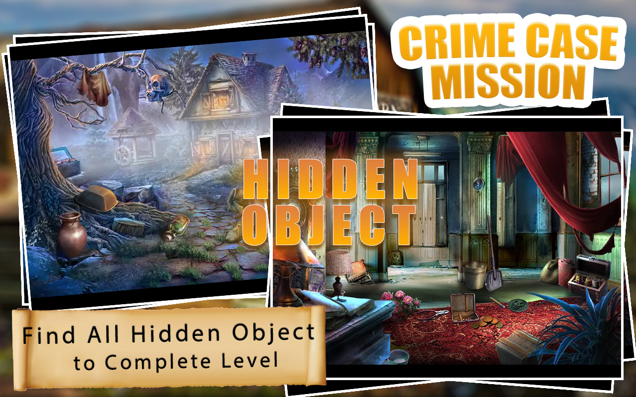 Aplicación Hidden Object Game : Crime Case Mission 100 Level en Amazon ...