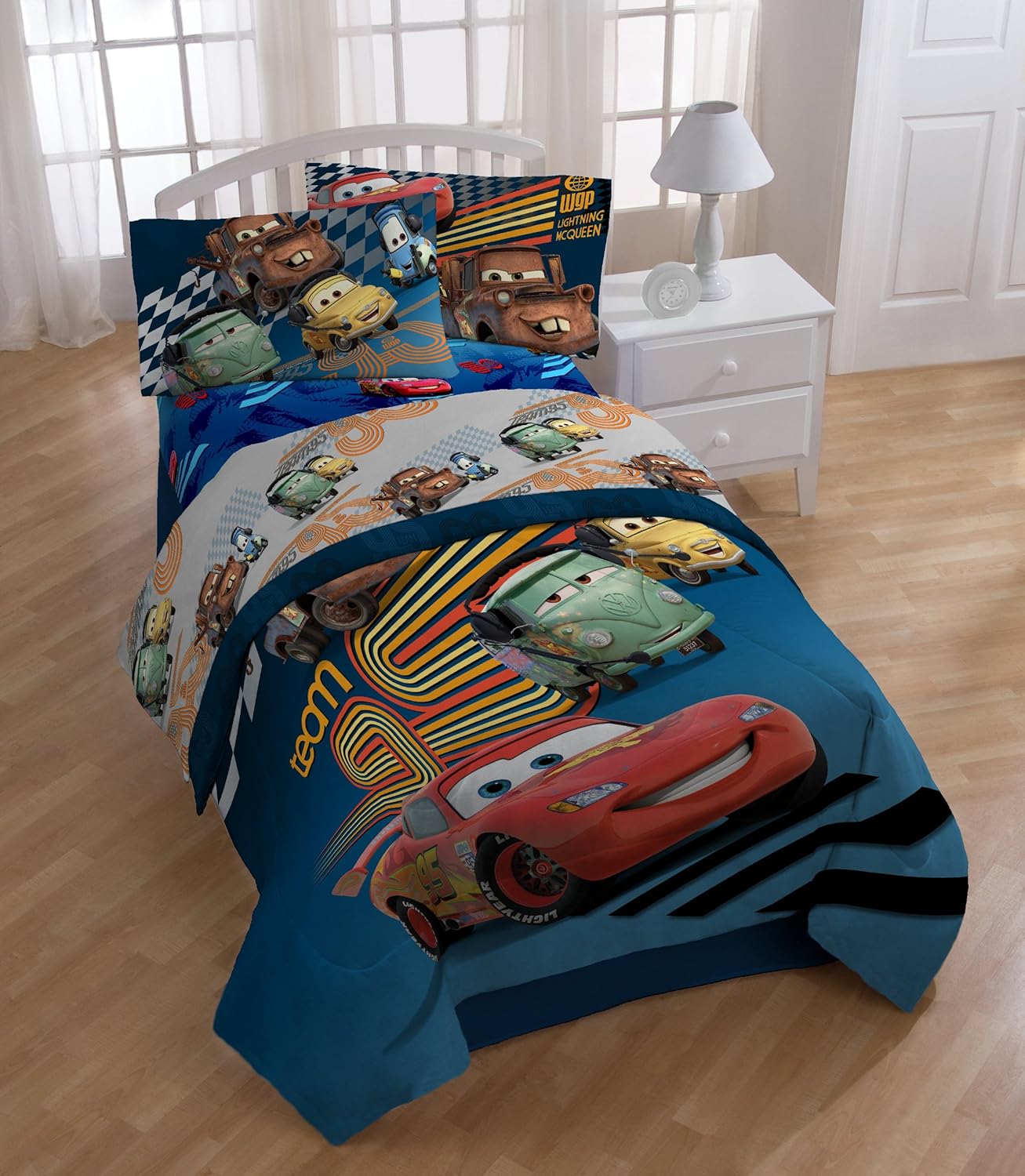 Amazon.com: Disney/Pixar Cars Grand Prix Sheet Set, Full : Home & Kitchen