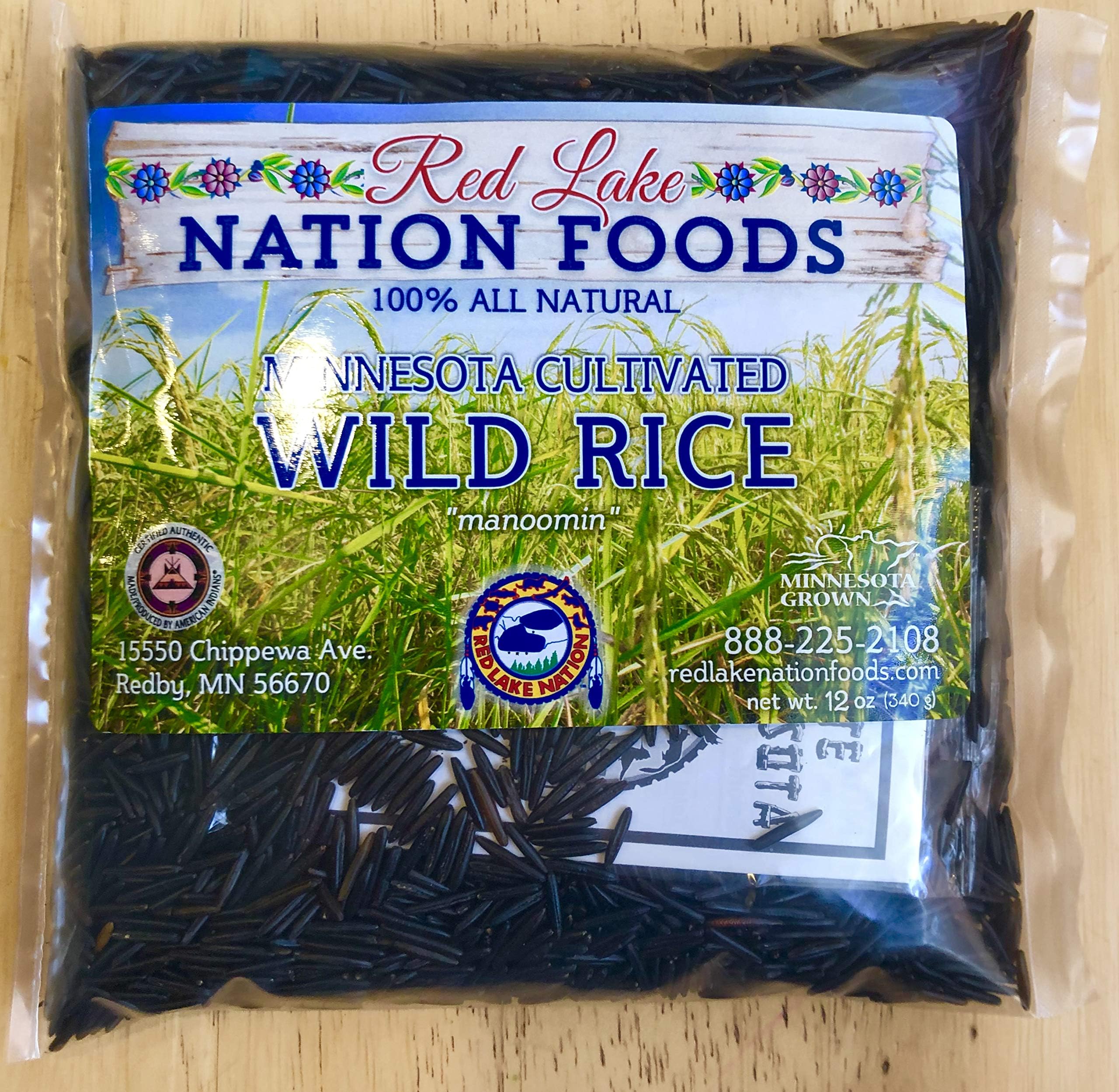 Amazon.com : Bineshii world famous gourmet wild rice 5-LBS. All ...