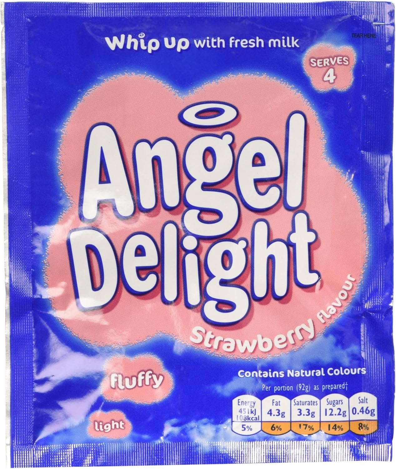 Angel Delight Strawberry Flavour, 59g : Amazon.co.uk: Grocery