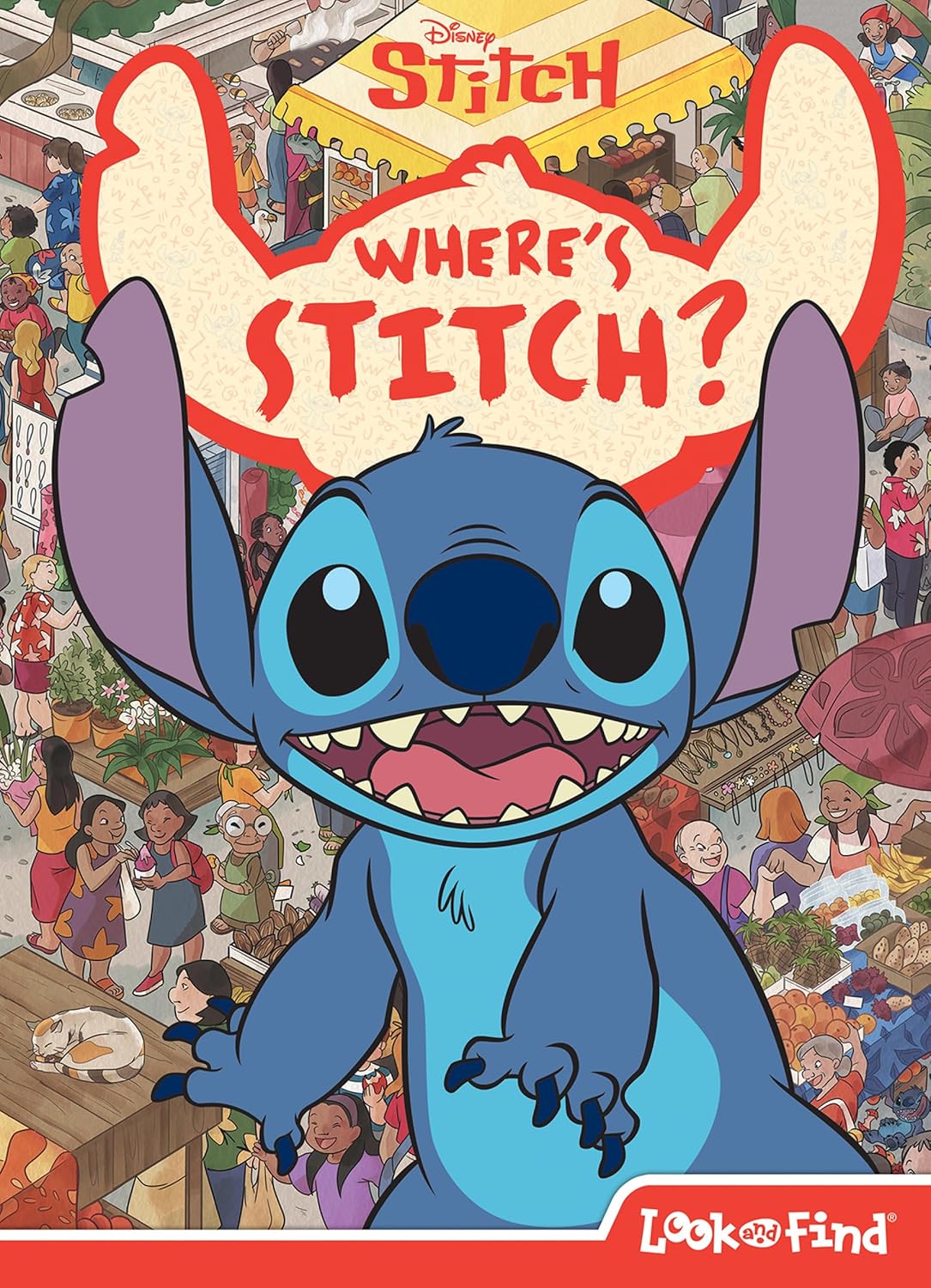 Disney Lilo & Stitch – Where’s Stitch? Look and Find Activity Book - PI ...