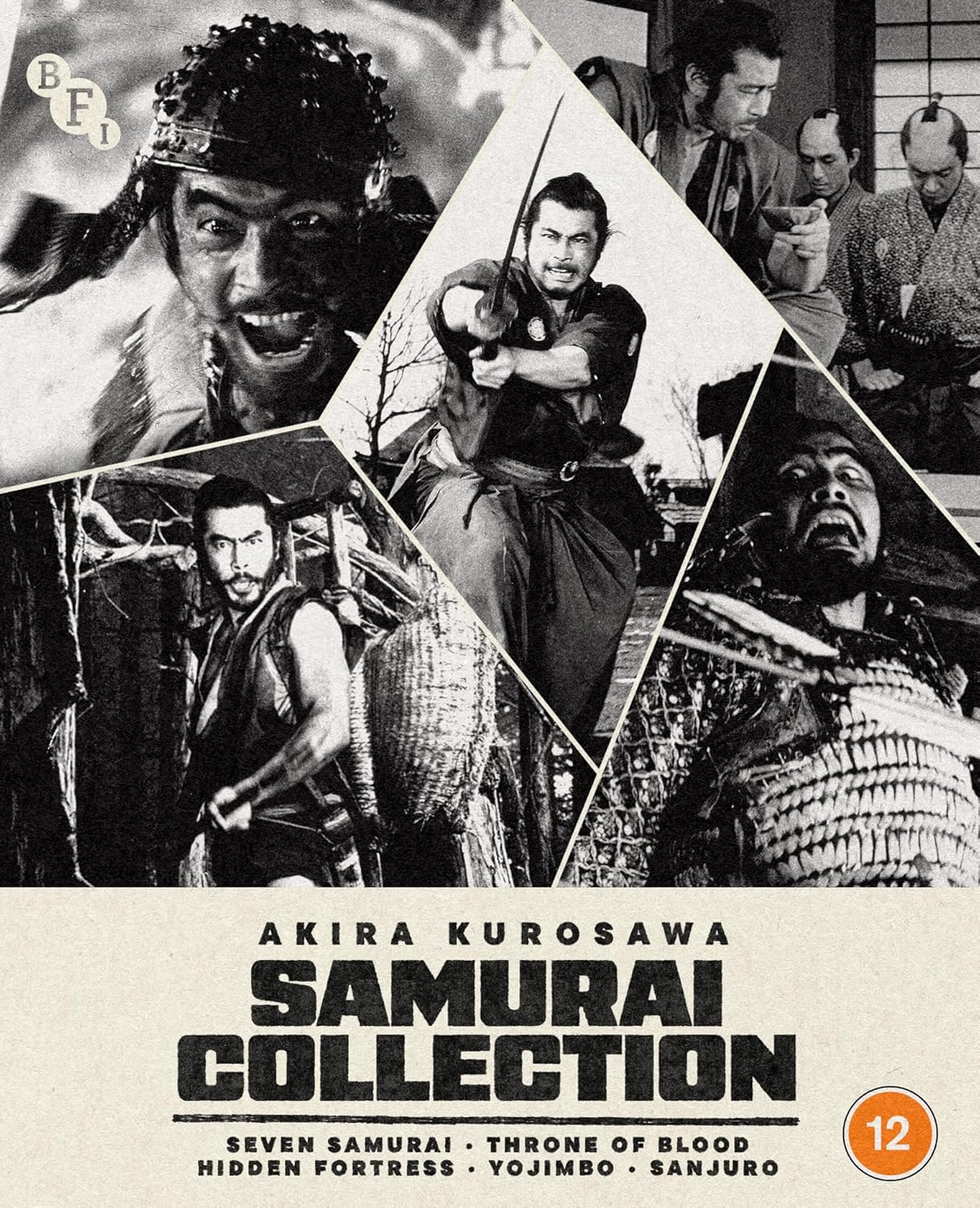 Akira Kurosawa Samurai Collection Blu Ray Region B Amazon Co Uk