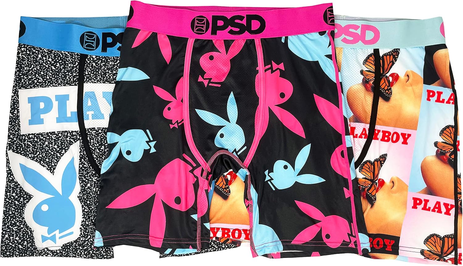 PSD Men's Pb Bunnies 3-Pack Boxer Briefs, Multi, M at Amazon Men’s ...