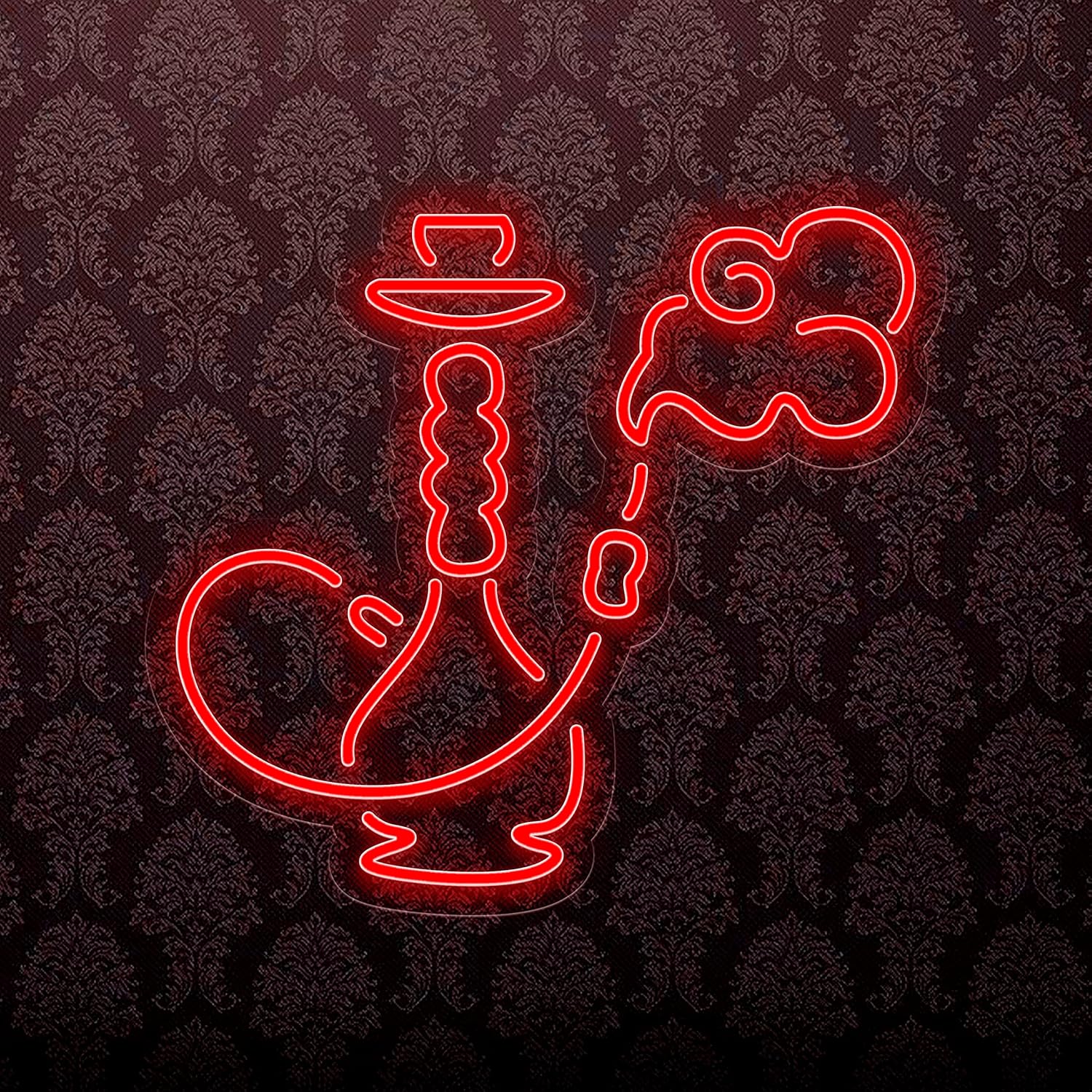 Amazon.com: WOAH WOAH Hookah Smoke Neon Sign Shape, Ambient Light for ...