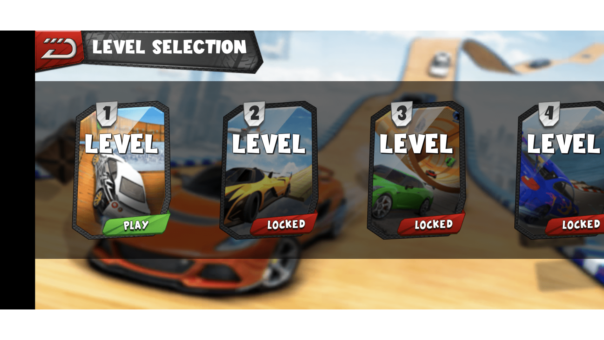 Mega Ramp Car Stunt Racing Adventure - Extreme Ramps Car Games 3D - App ...