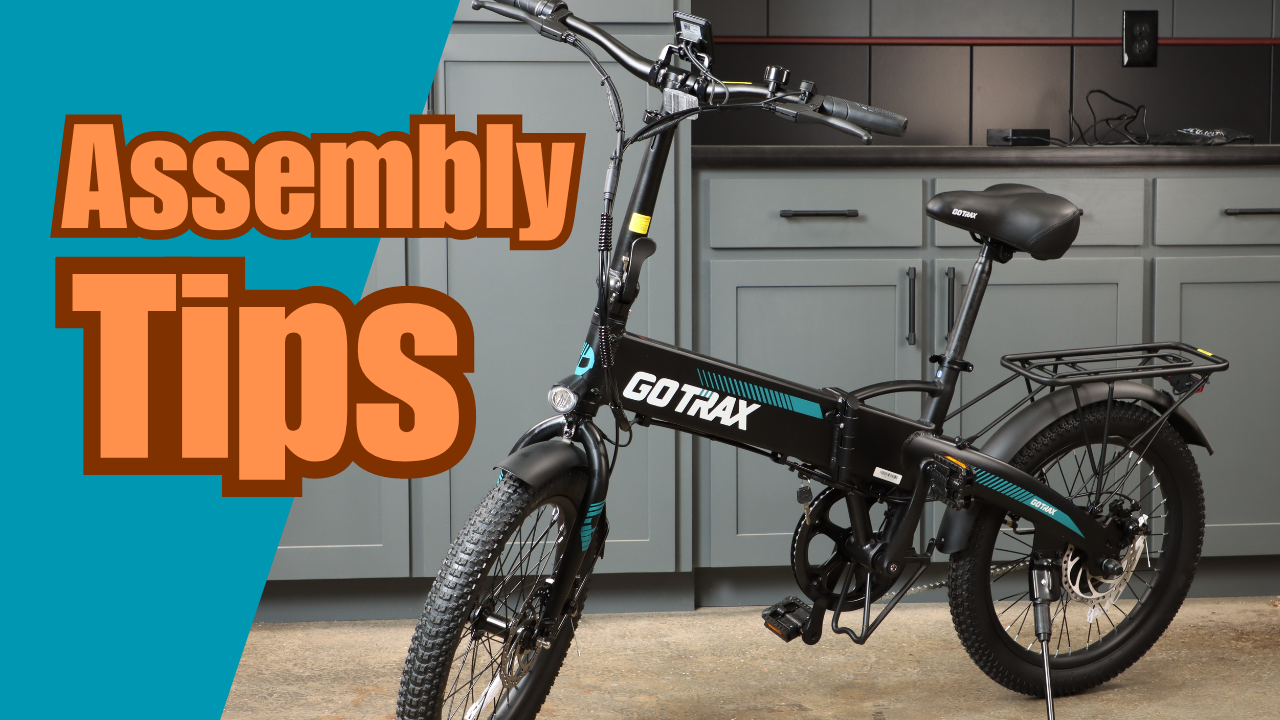 Watch GoTrax R1 eBike Assembly Tips on Amazon Live