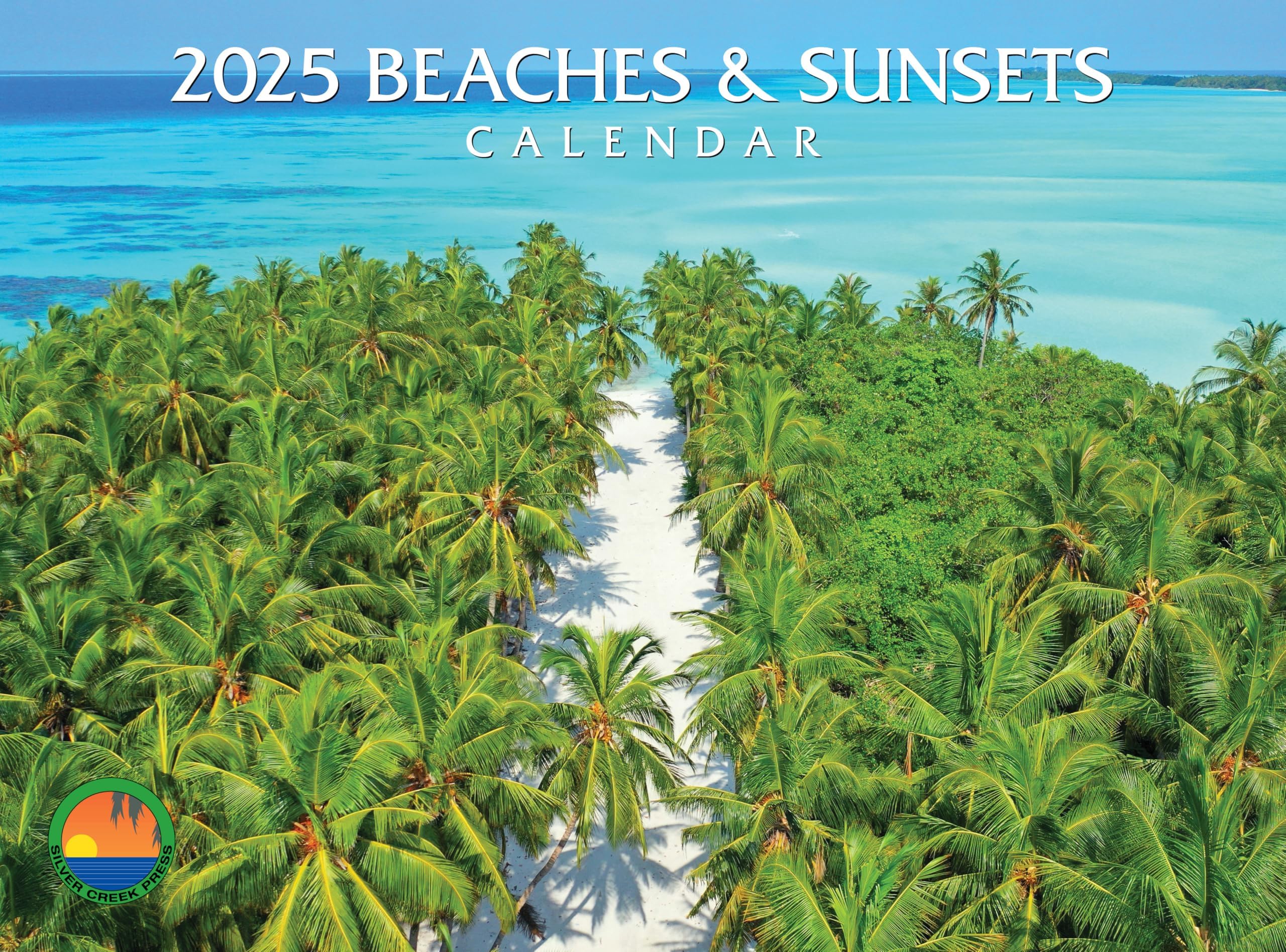 Amazon.com: Beaches 2025 Full Size Wall Calendar for Planning ...