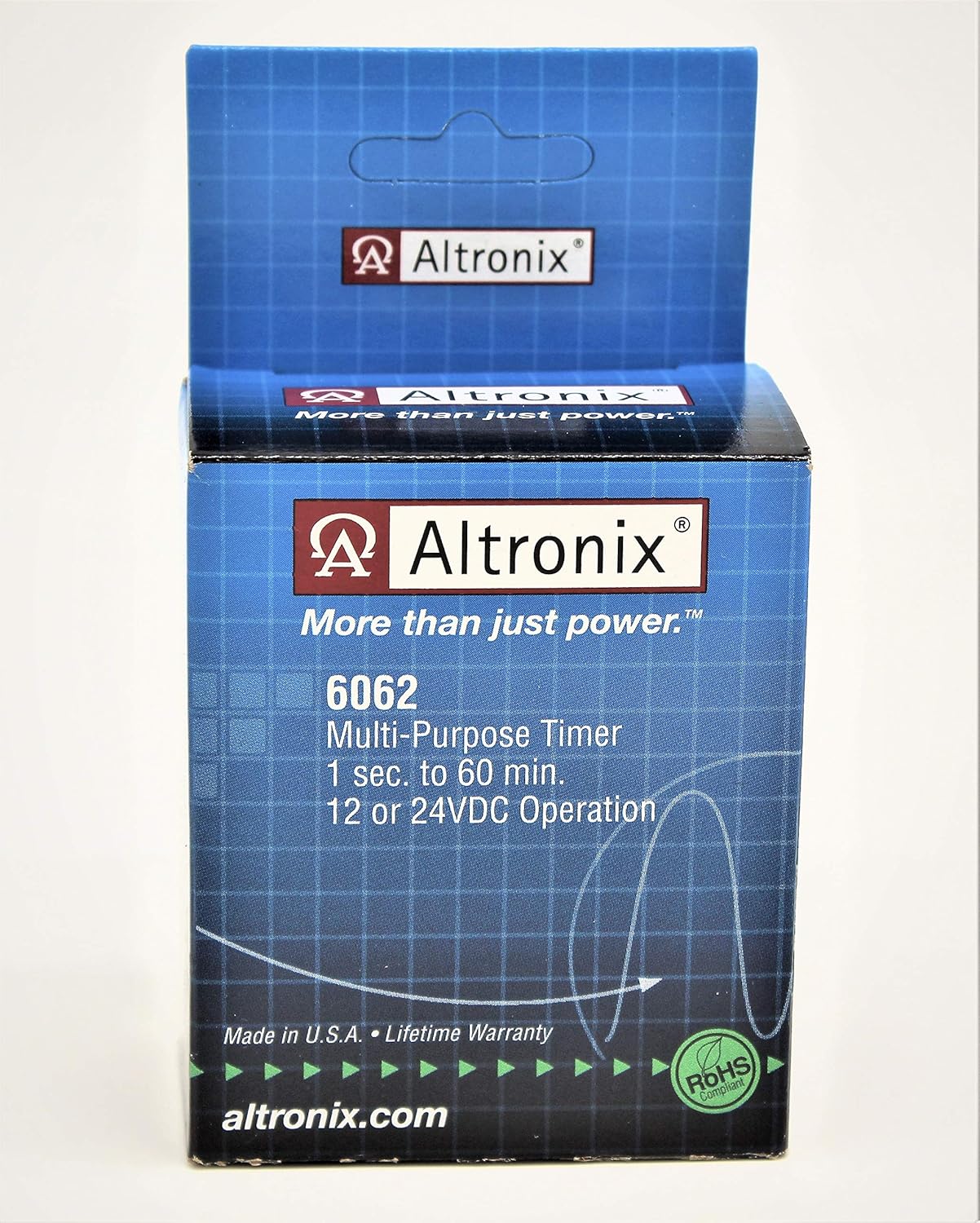 Altronix 6062 Multi-Function Timer - 12VDC or 24VDC Operation, SPDT ...