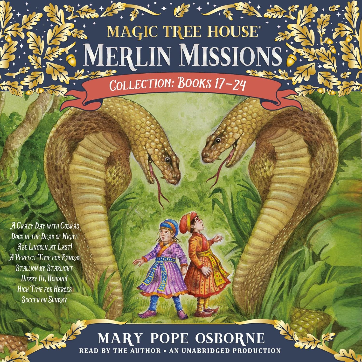 Merlin Missions Collection: Books 17-24: A Crazy Day with Cobras; Dogs ...