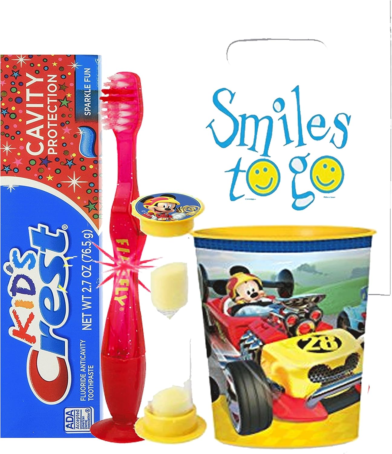 Amazon.com : Mickey and The Roadster Racers 4pc Bright Smile Oral ...