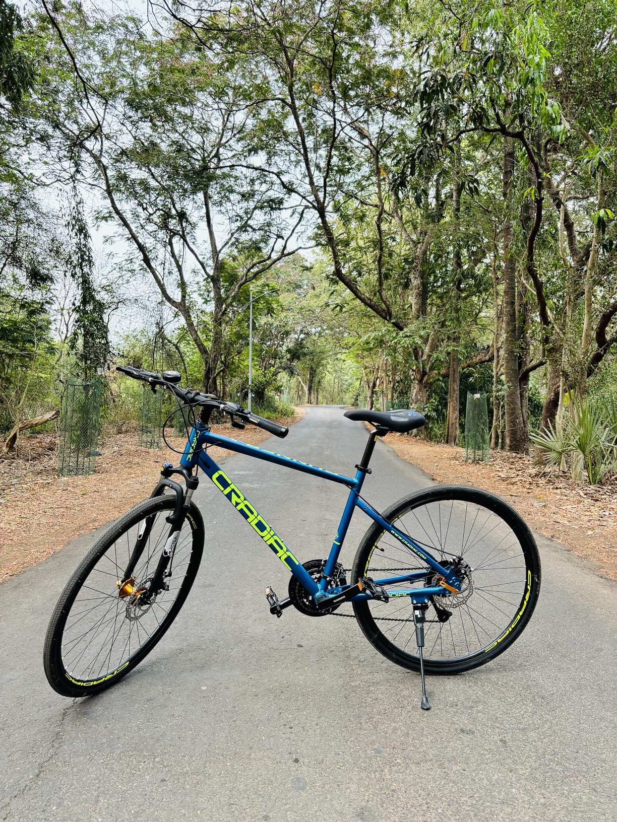 CRADIAC - Gunner PRO MAX | 700 * 35 C - Alloy Hybrid Bike | Shimano ...