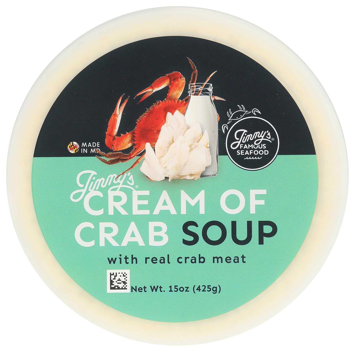 Amazon.com : Jimmy's Famous Seafood Cream of Crab Soup, 15 OZ : Grocery ...