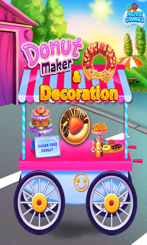 Sweet Donut Maker Salon & Decoration - Kids Cooking Games FREE - App on ...