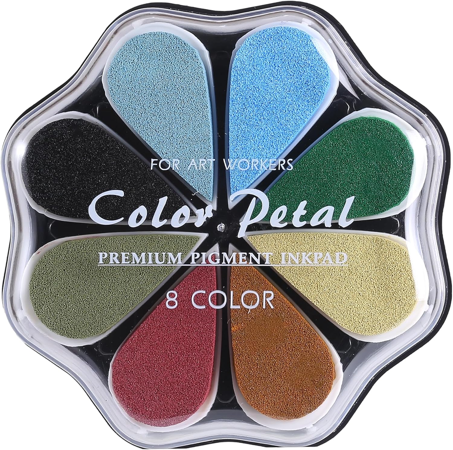 Amazon.com: YPSelected 8 Assorted Multi Colours Waterdrop Shaped Craft ...