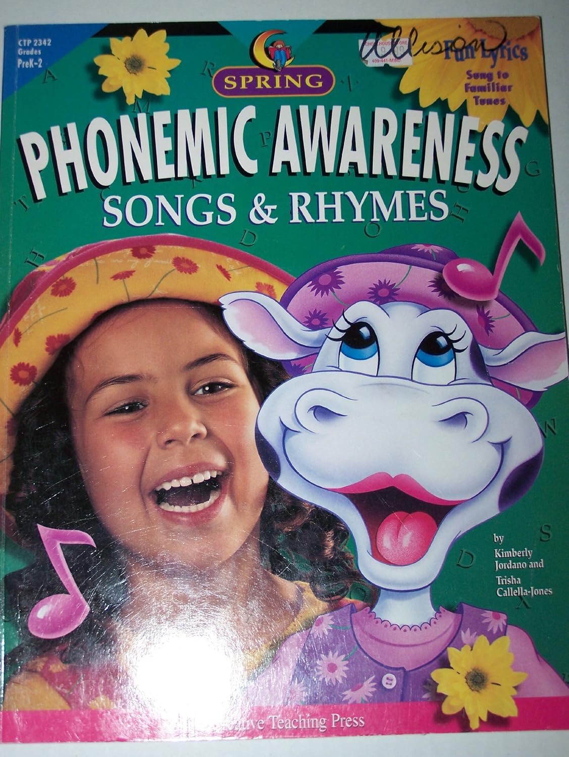Spring Phonemic Awareness Songs and Rhymes Vol. 2342: Fun Lyrics Sung ...