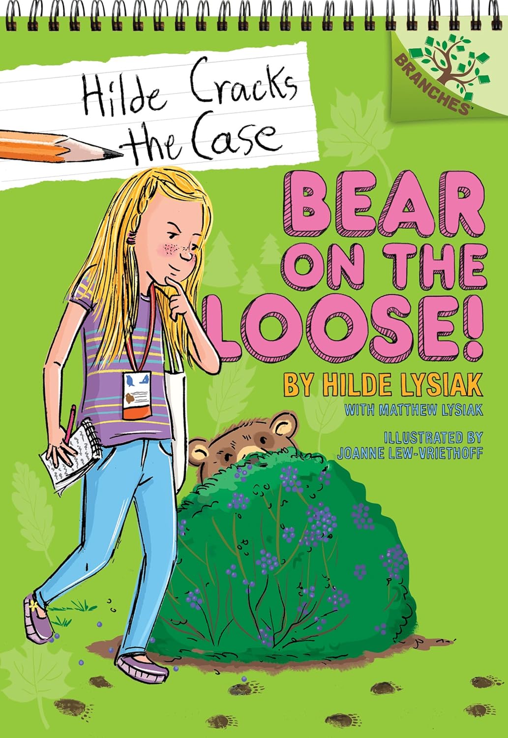Amazon.com: Bear on the Loose!: A Branches Book (Hilde Cracks the Case ...