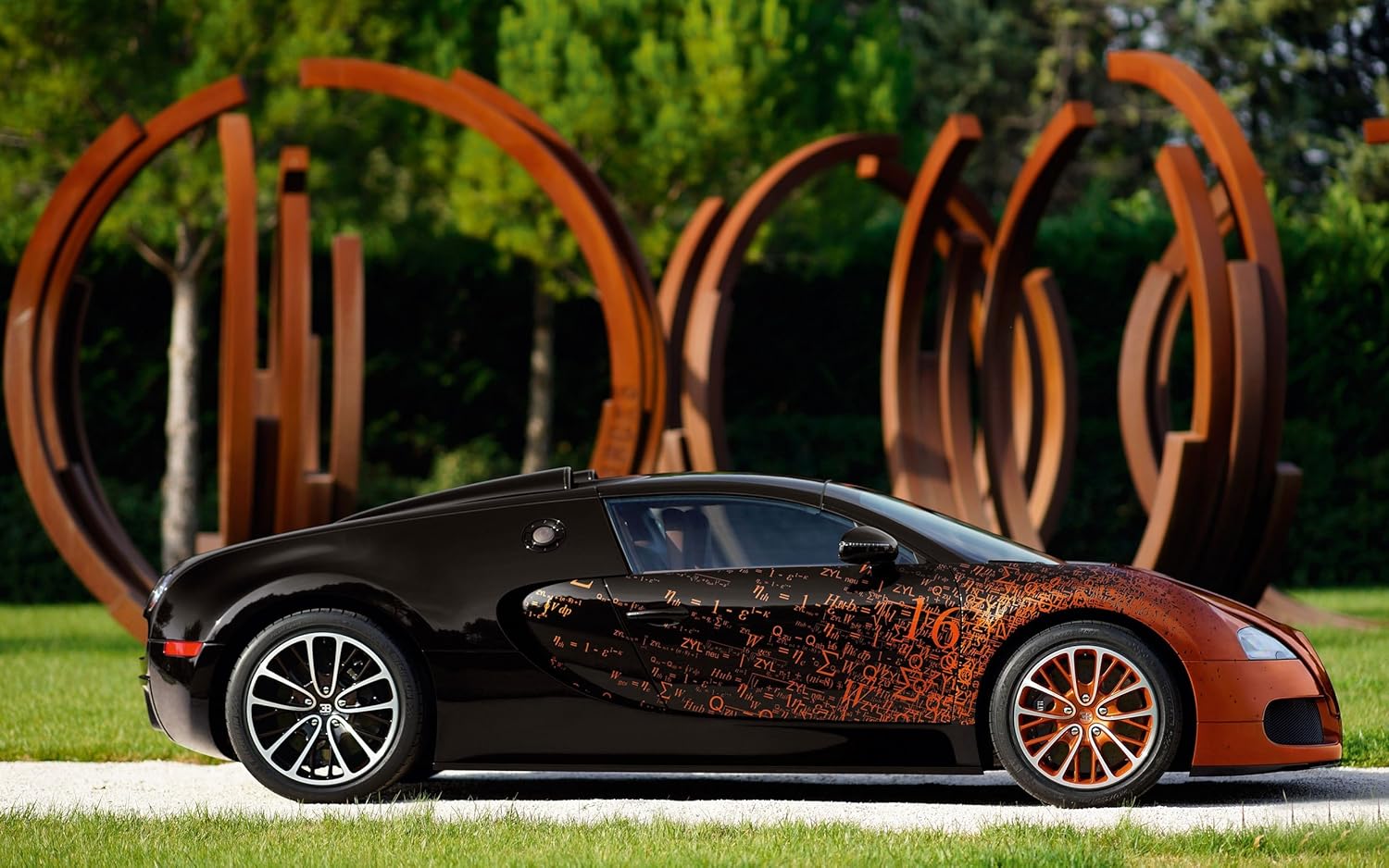 Amazon.com: Bugatti Veyron Grand Sport Bernar Venet 3 11X17 Photo ...