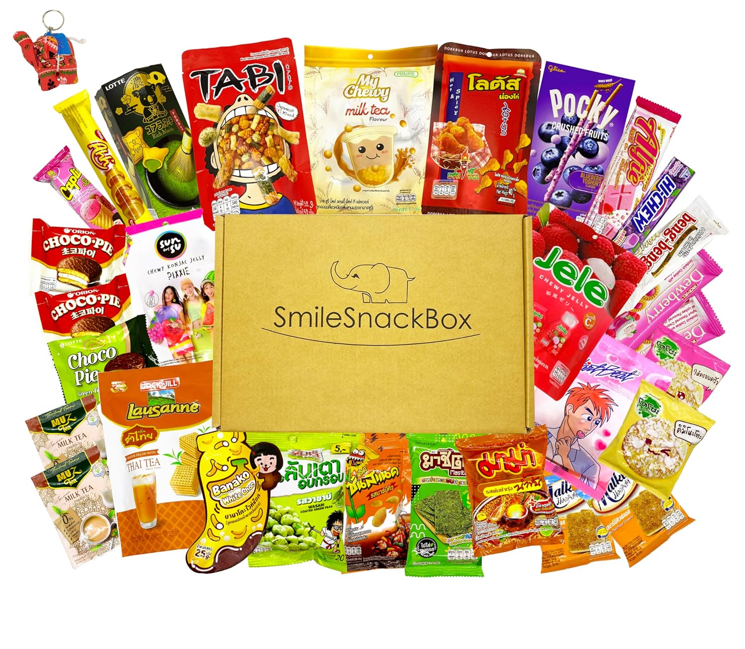 Amazon.com : Thai Asian Yummy Snacks Variety Pack for Adults Kids Teens ...