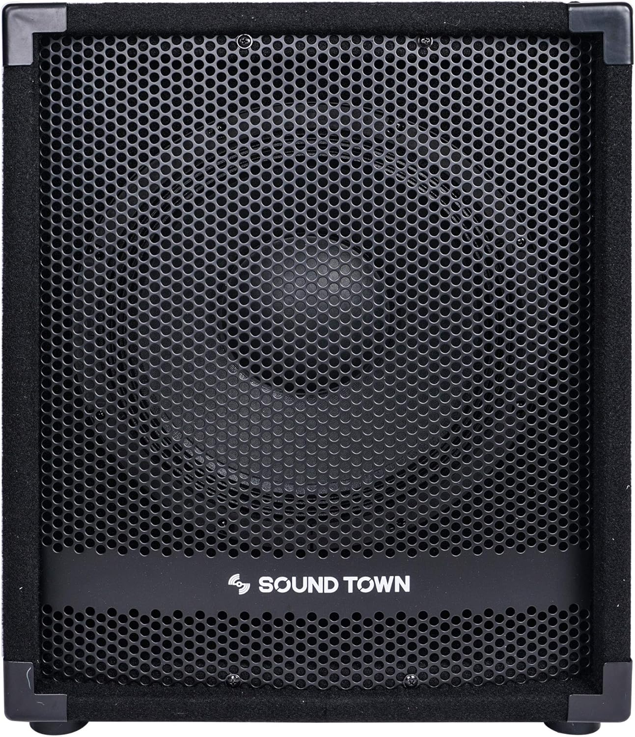 Sound Town Pair of 18” Powered Subwoofers - 2400W, Class-D Amplifier, 4 ...