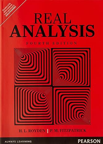 Real Analysis 4e: Royden: 9789332551589: Amazon.com: Books