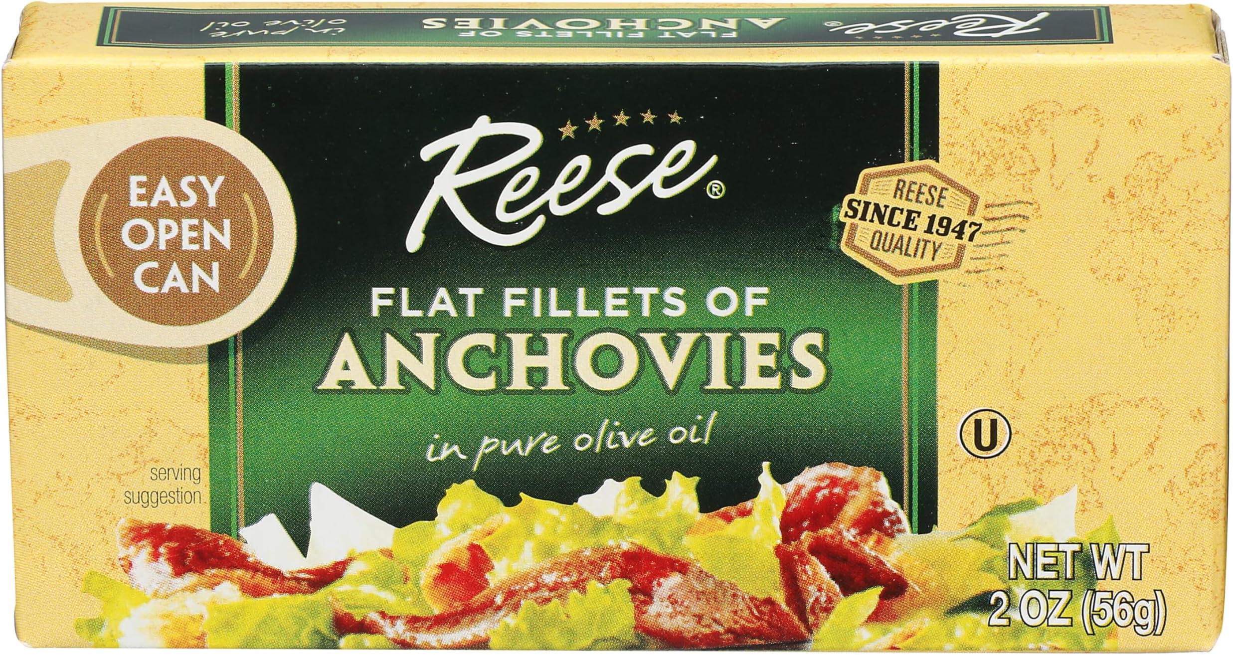 Amazon.com : Cento - Flat Fillets of Anchovies in Olive Oil, (3)- 2 oz ...