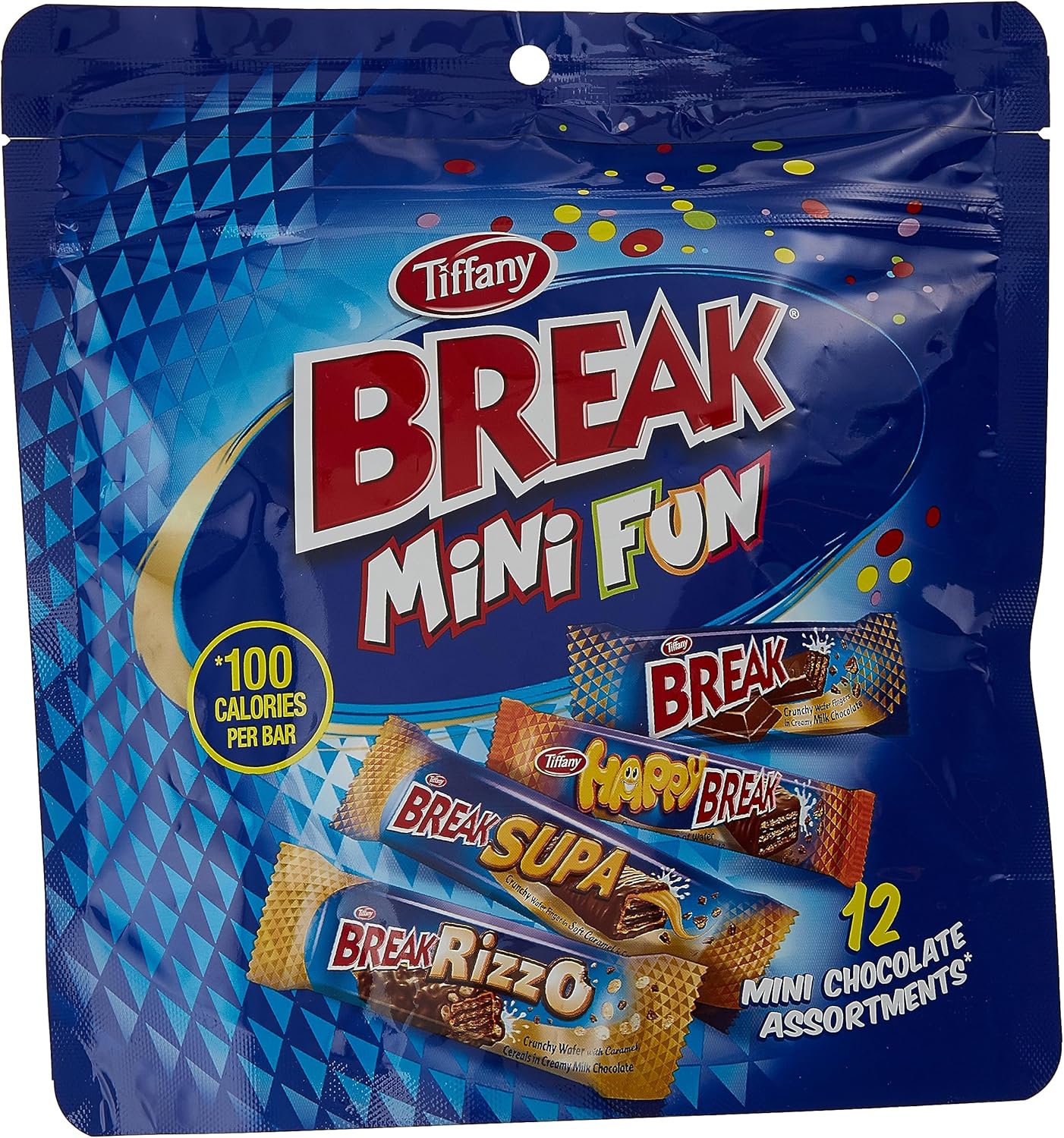 Tiffany Break, Mini Fun Pouch Wafer Fingers, 169.5g : Amazon.ae: Grocery