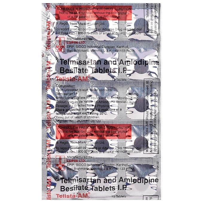 Telista-AM - Strip of 15 Tablets : Amazon.in: Health & Personal Care