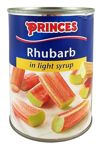 Amazon.com : Princes Rhubarb in Light Syrup (540g) - Pack of 6 ...
