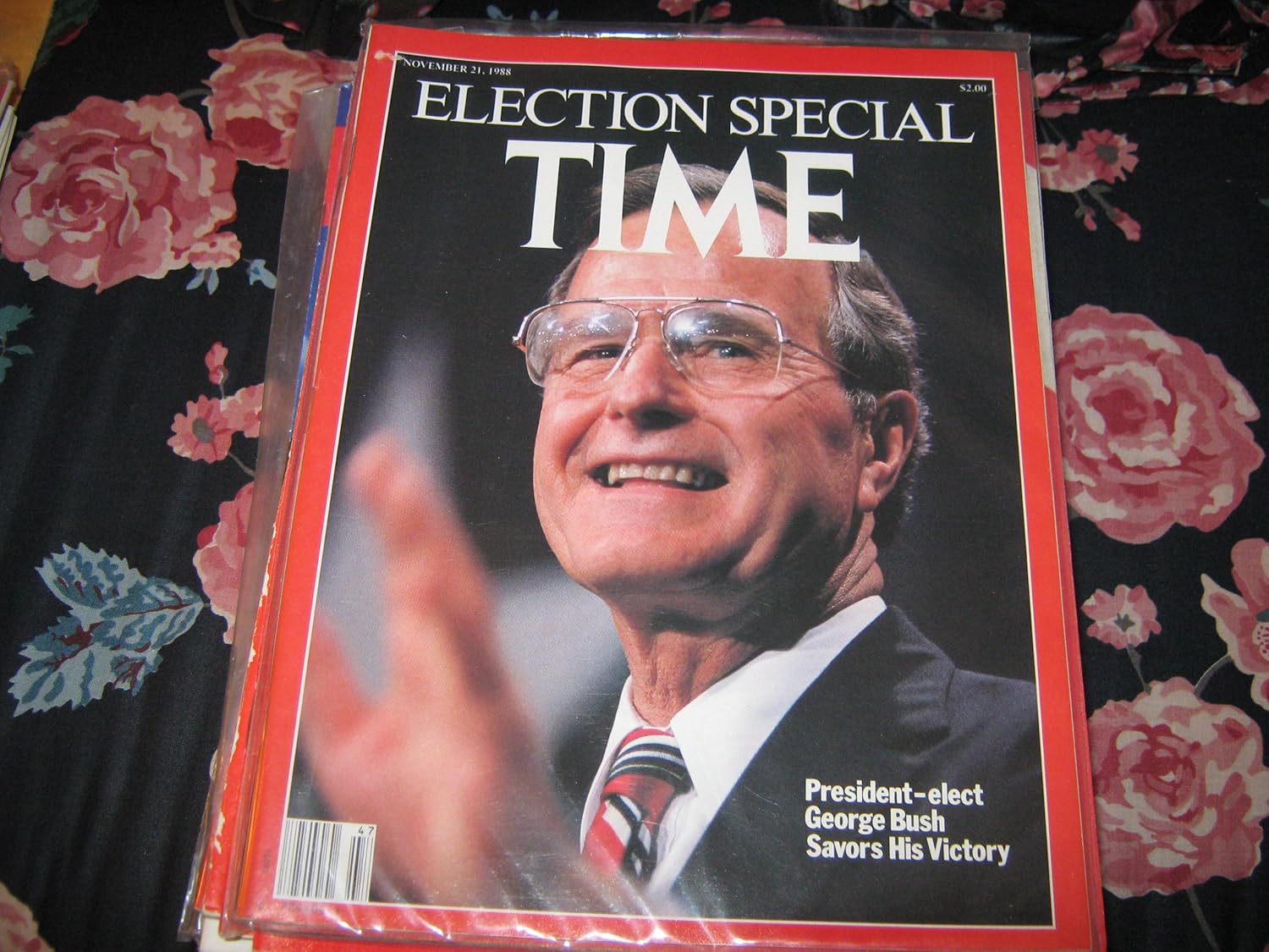 Time Magazine November 21 1988 Election Special: President Elect George ...