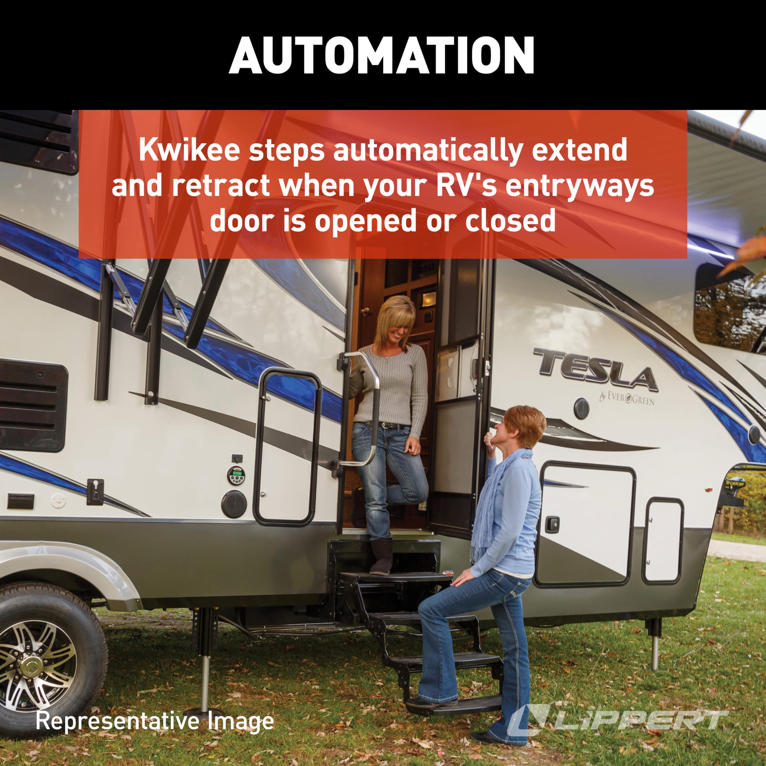 Snapklik.com : Kwikee 42 Series Electric Step Assembly, Logic Control ...