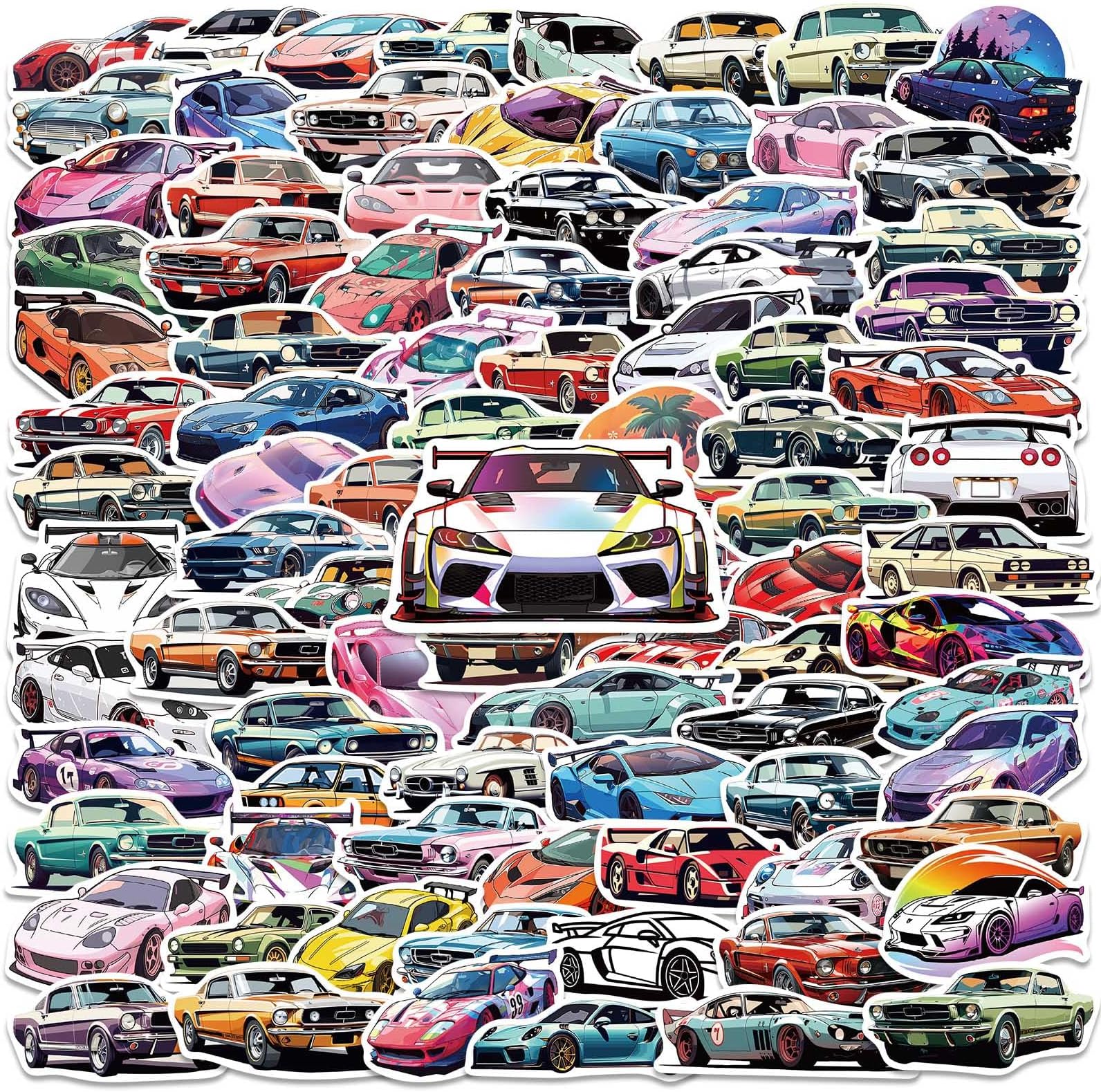 Amazon.com: Fast & Furious 50ct Vinyl Large Deluxe Stickers Variety ...