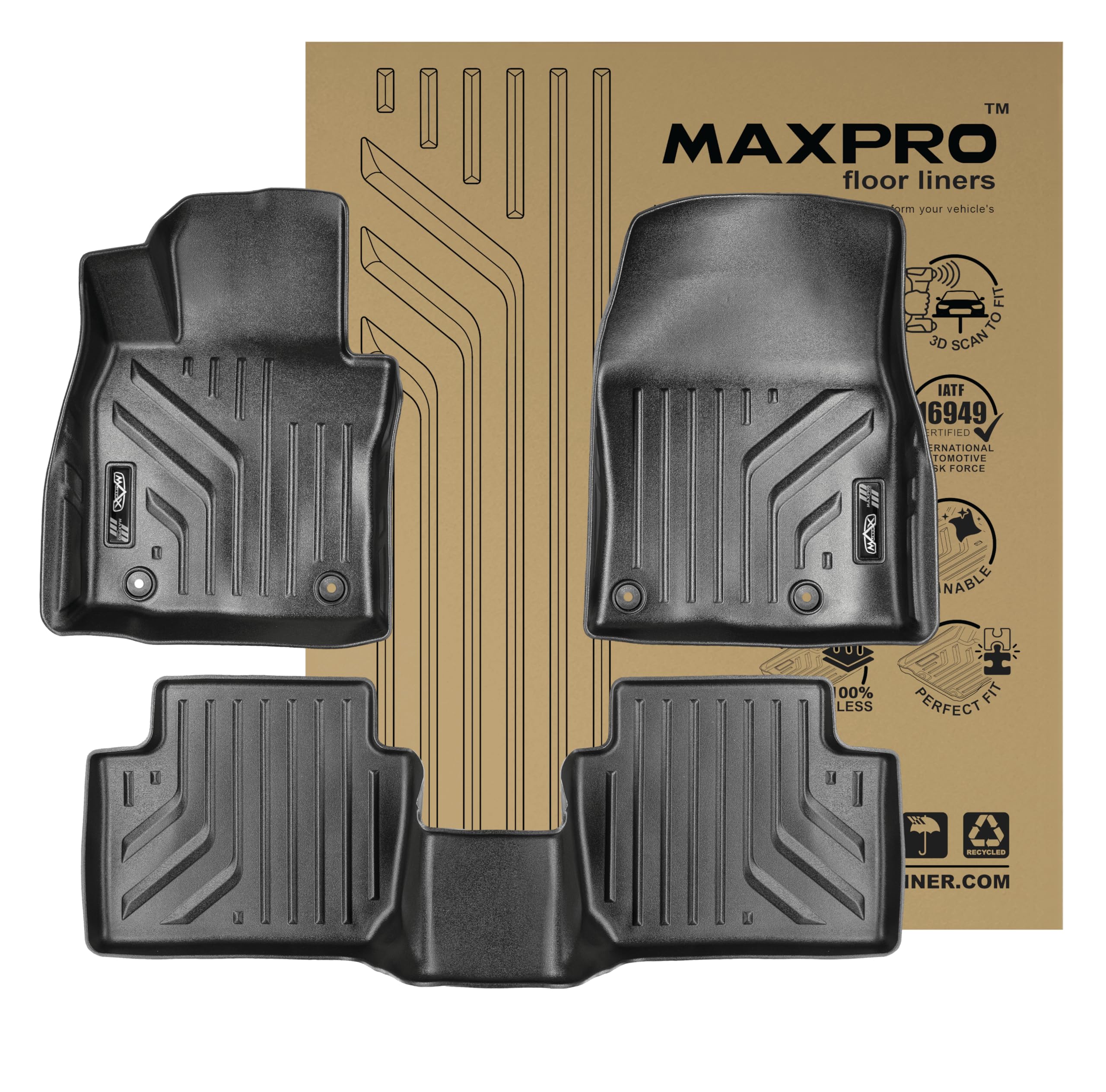 Amazon.com: MAXPRO Floor Liner Compatible with Mazda CX-30 (2020-2025 ...
