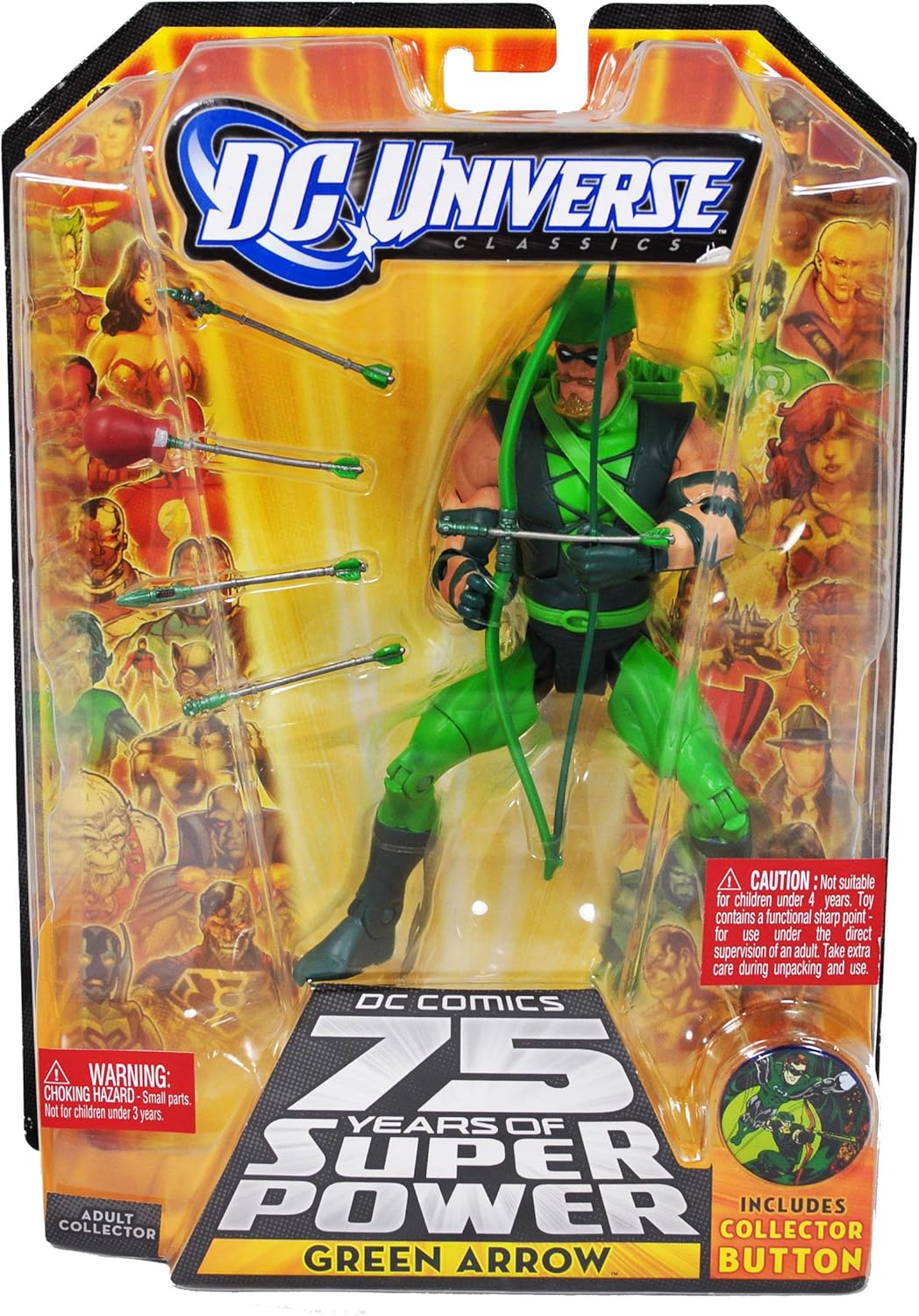 Amazon.com: Mattel DC Universe Classic Green Arrow Figure : Toys & Games