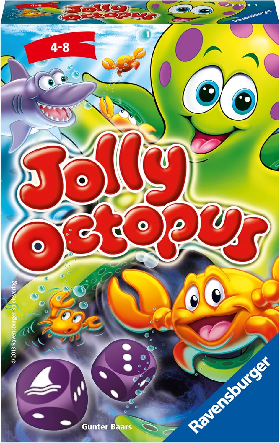 Ravensburger 23353 - Jolly Octopus - Mitbringspiel: Amazon.de: Spielzeug