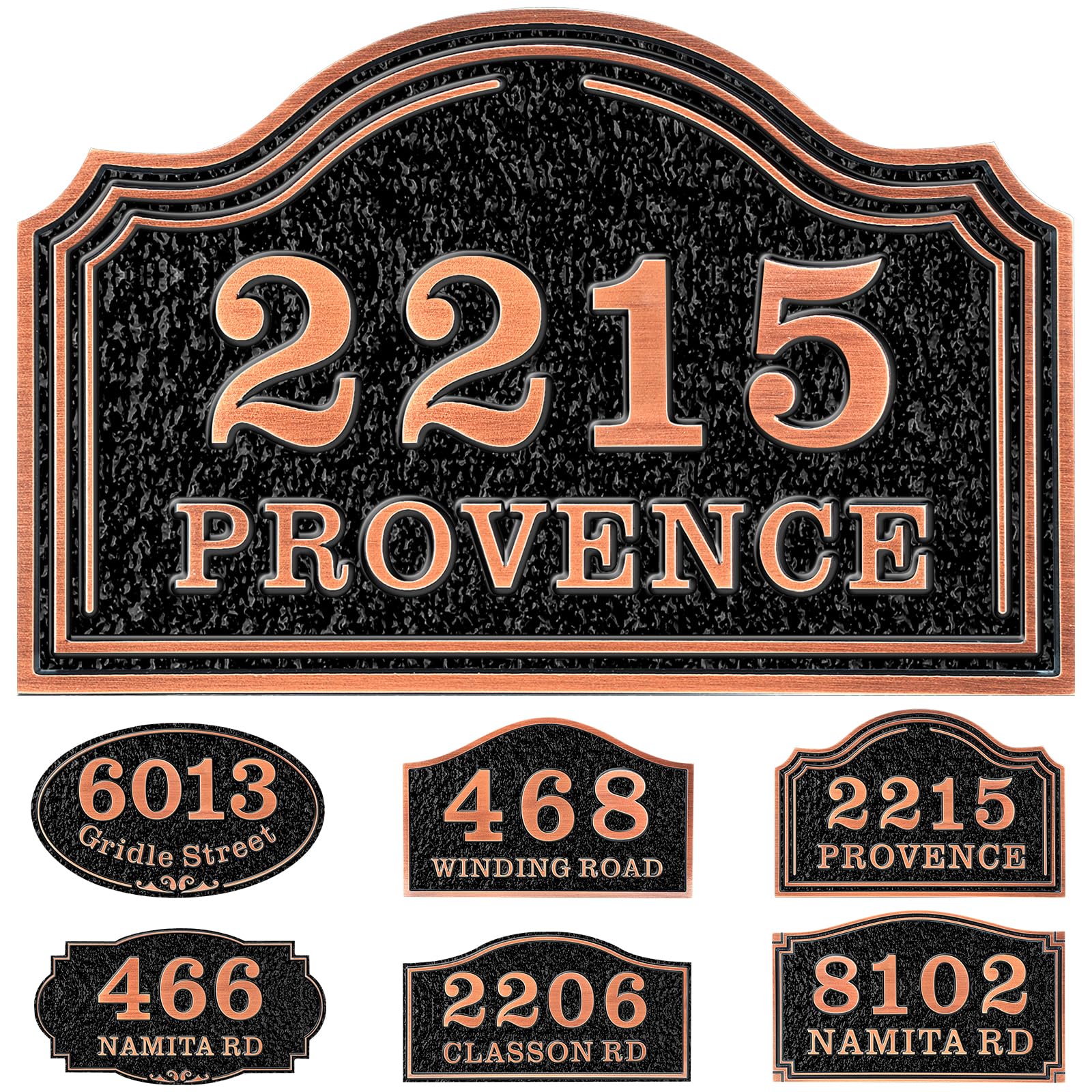 Snapklik.com : Personalized Cast House Address Plaque Custom House ...