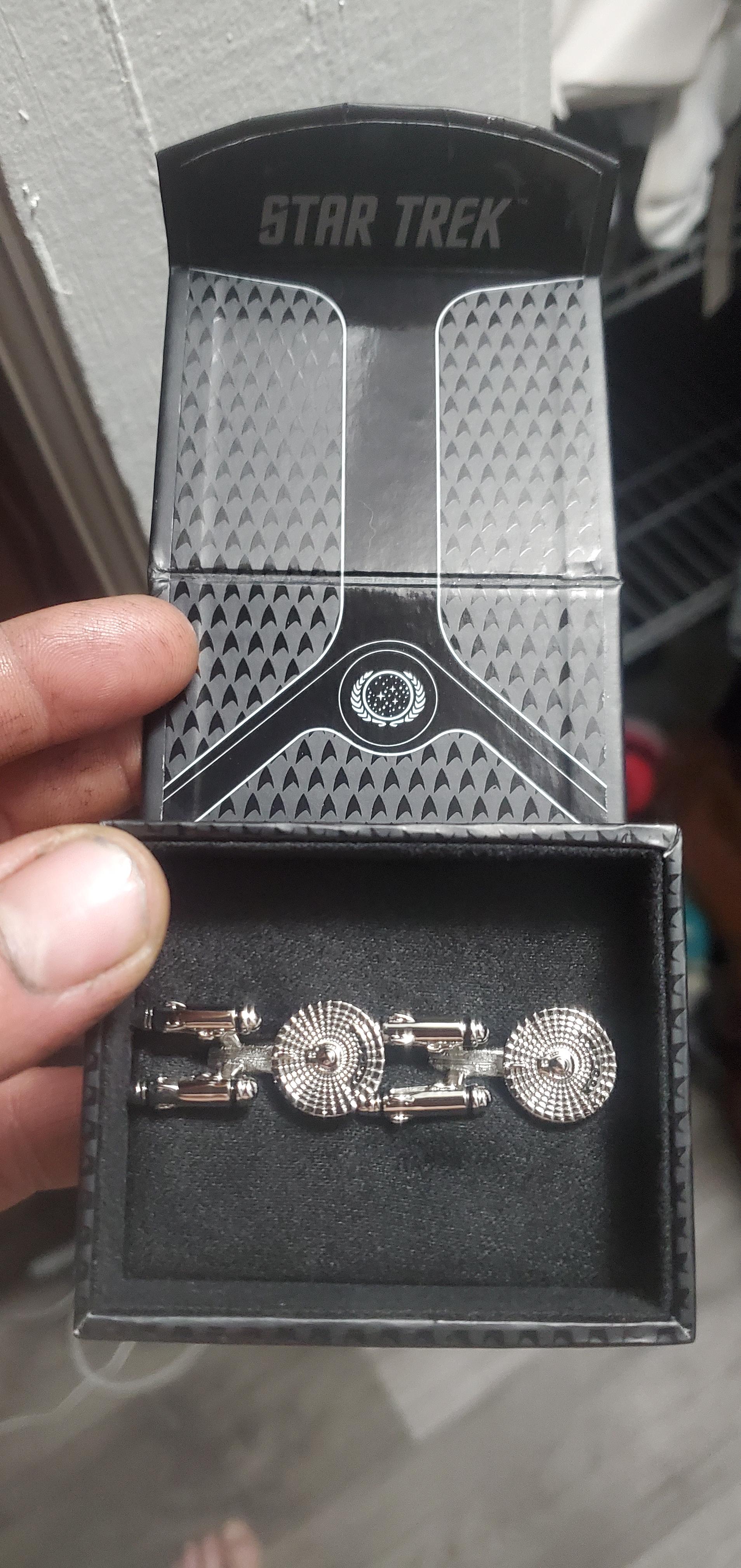 Amazon.com: Star Trek Star Trek Starship Enterprise Cufflinks ...