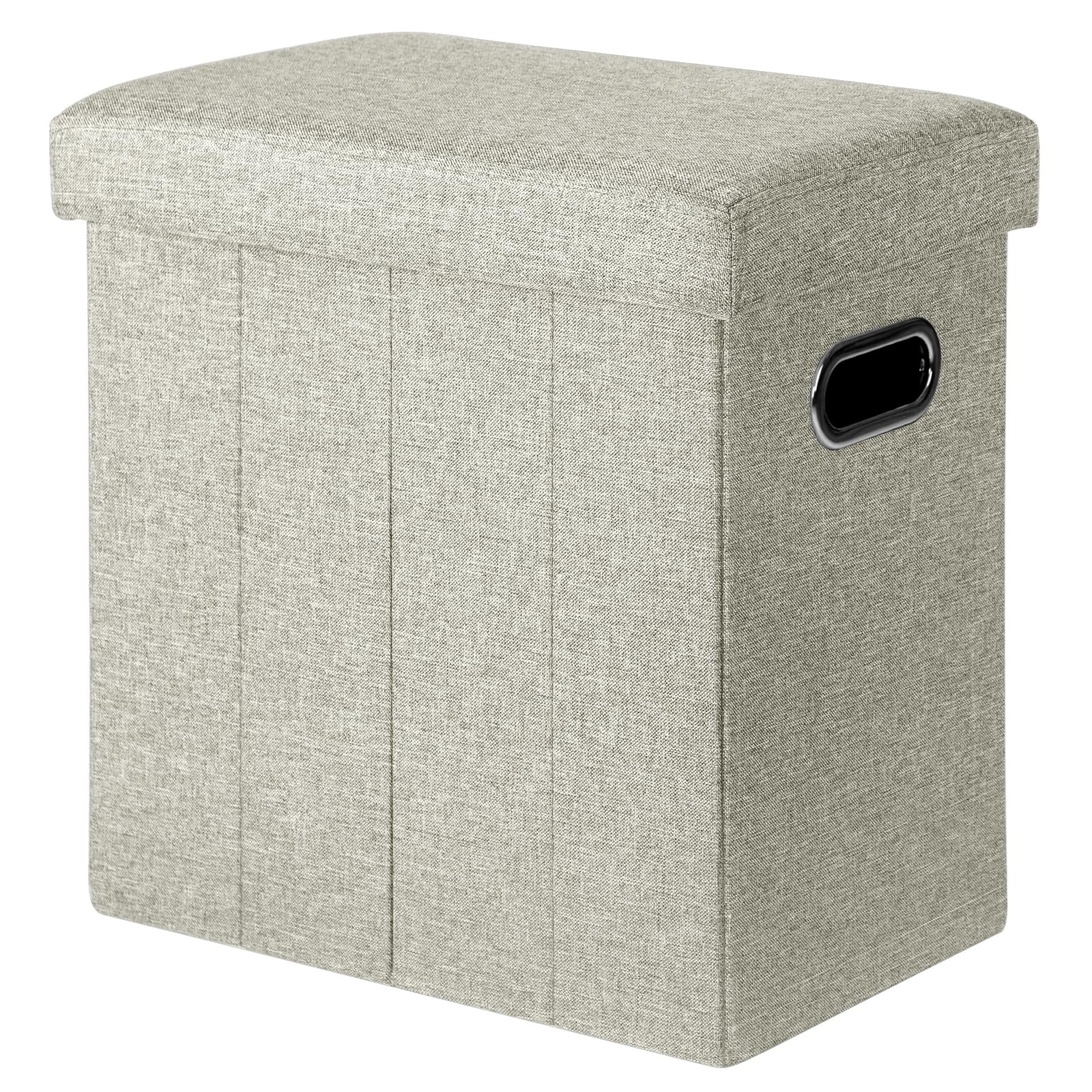 Amazon.com: COSYLAND Ottoman with Storage Collapsible Fabric Ottoman ...