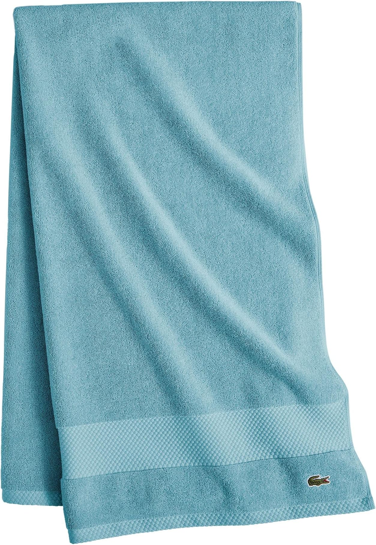 Amazon.com: Lacoste Match Bath Towel, 100% Cotton, 600 GSM, 30"x52 ...