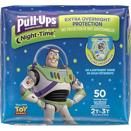 Amazon.com: Pull-Ups Night-Time Potty Training Pants for Boys, 2T-3T ...
