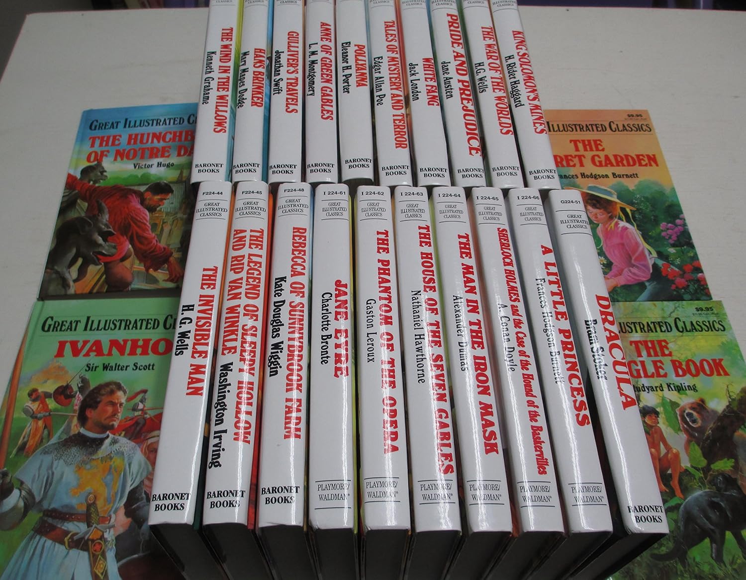 GREAT ILLUSTRATED CLASSICS - 42 BOOK SET (GREAT ILLUSTRATED CLASSICS ...