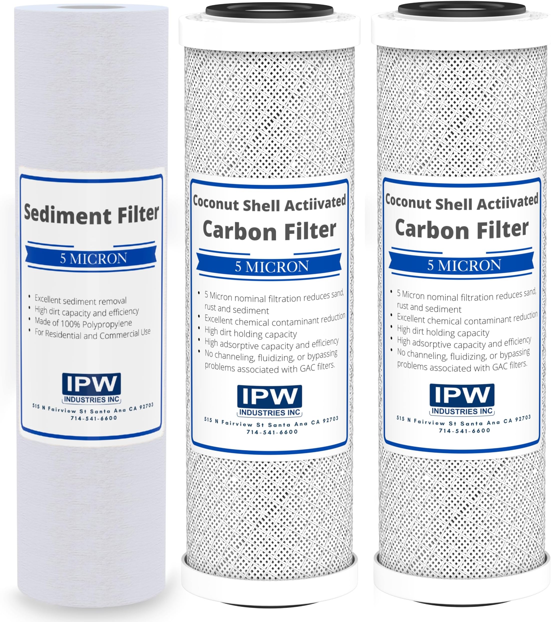 Amazon.com: Replacement Filter Kit for Puromax PC4 RO System ...