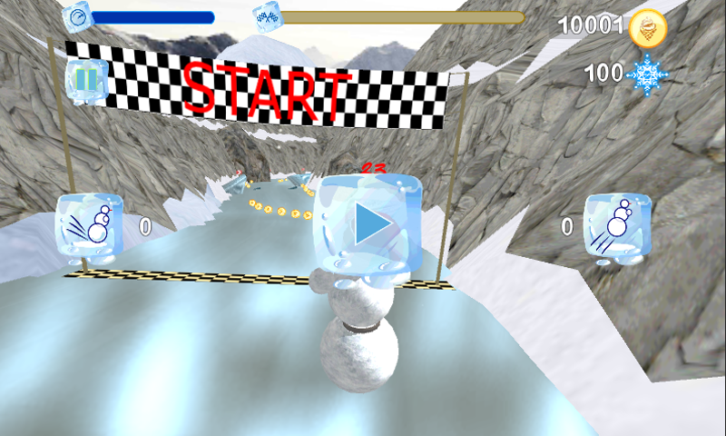Snowman RACE 3D - App on the Amazon Appstore