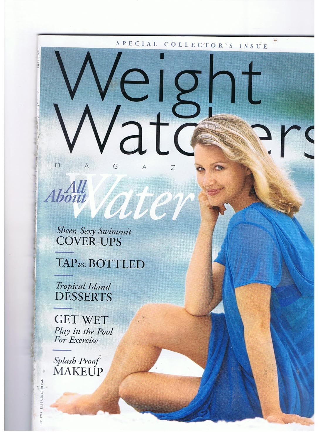 Weight Watchers Magazine June 1999 Collector's Issue All About Water ...