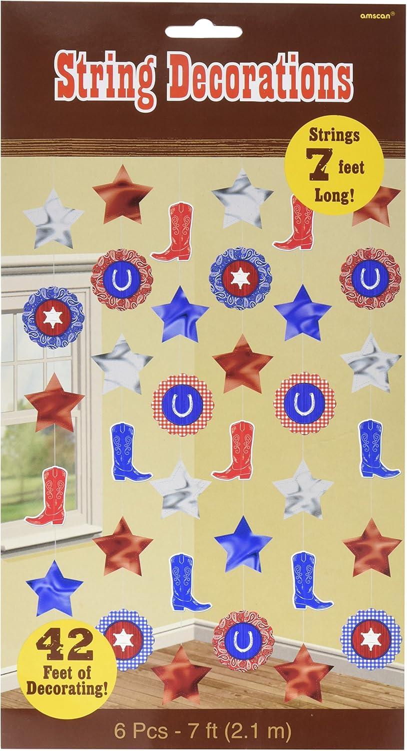 Amscan Western Strings Decorations : Amazon.co.uk: Toys & Games