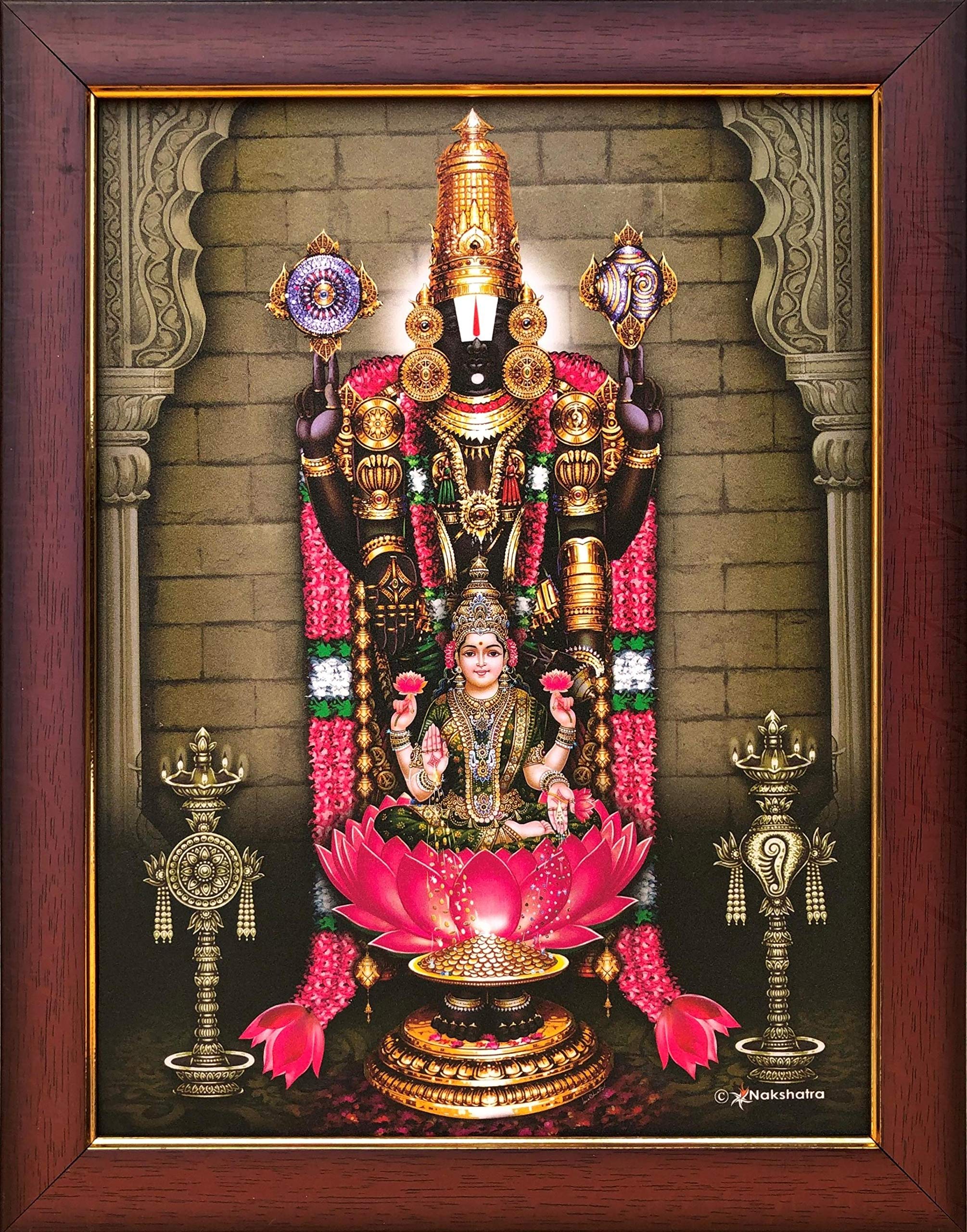 Buy Garuda Photos - God Sri Tirupati Venkateswara Swamy Balaji with ...