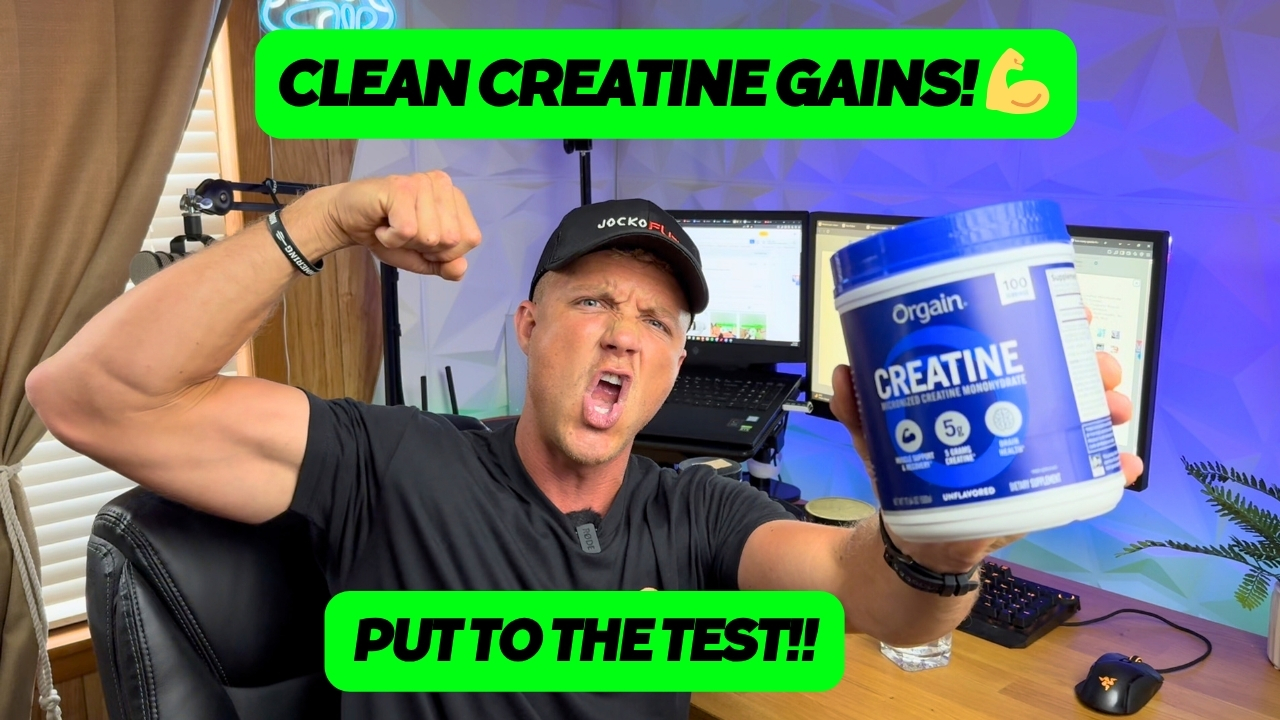 Watch Pure Power or Overhyped Powder? Orgain Creatine Review on Amazon Live