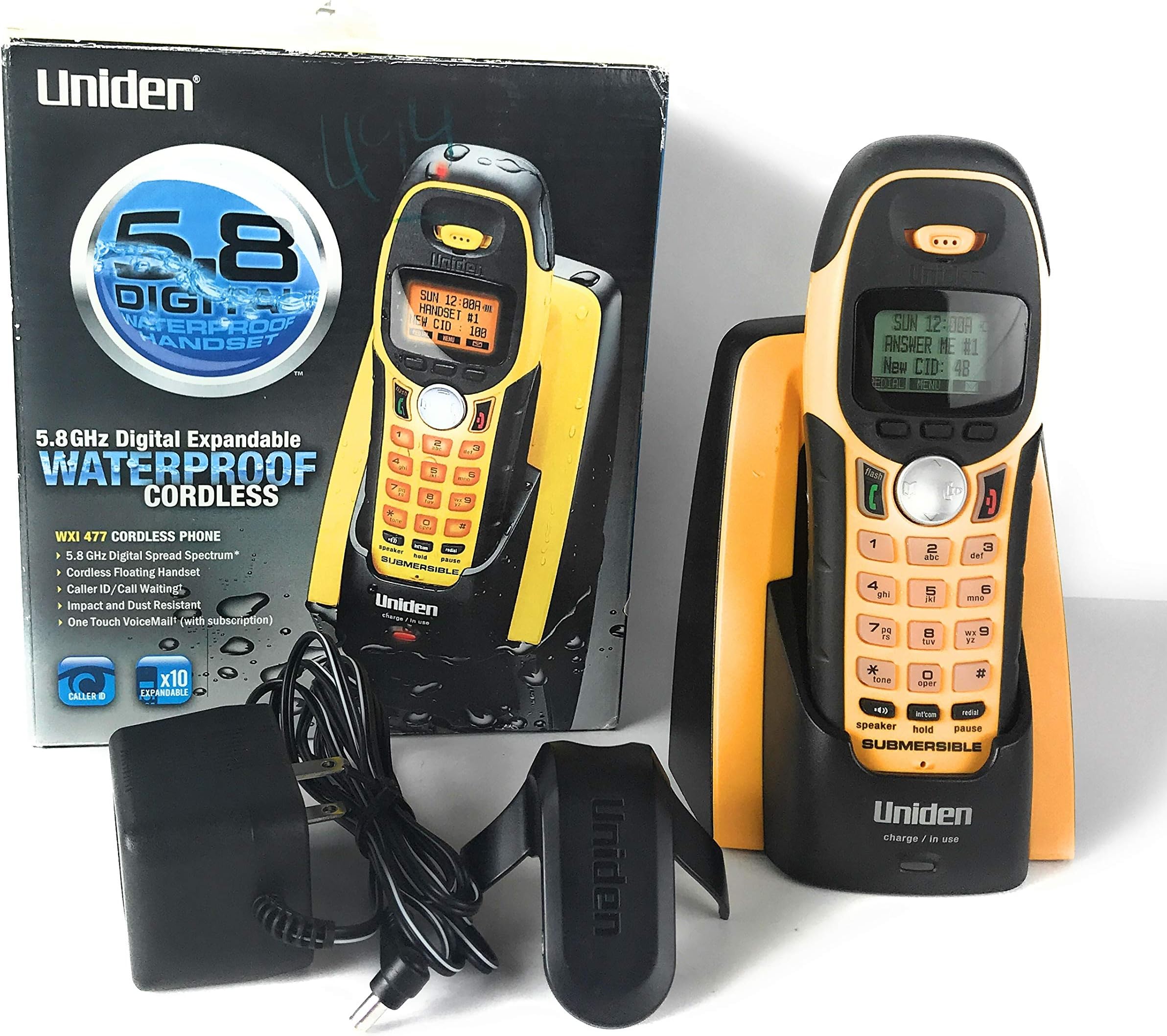 Amazon.com : GE Work Shop / Heavy Duty Cordless Phone : Cordless ...