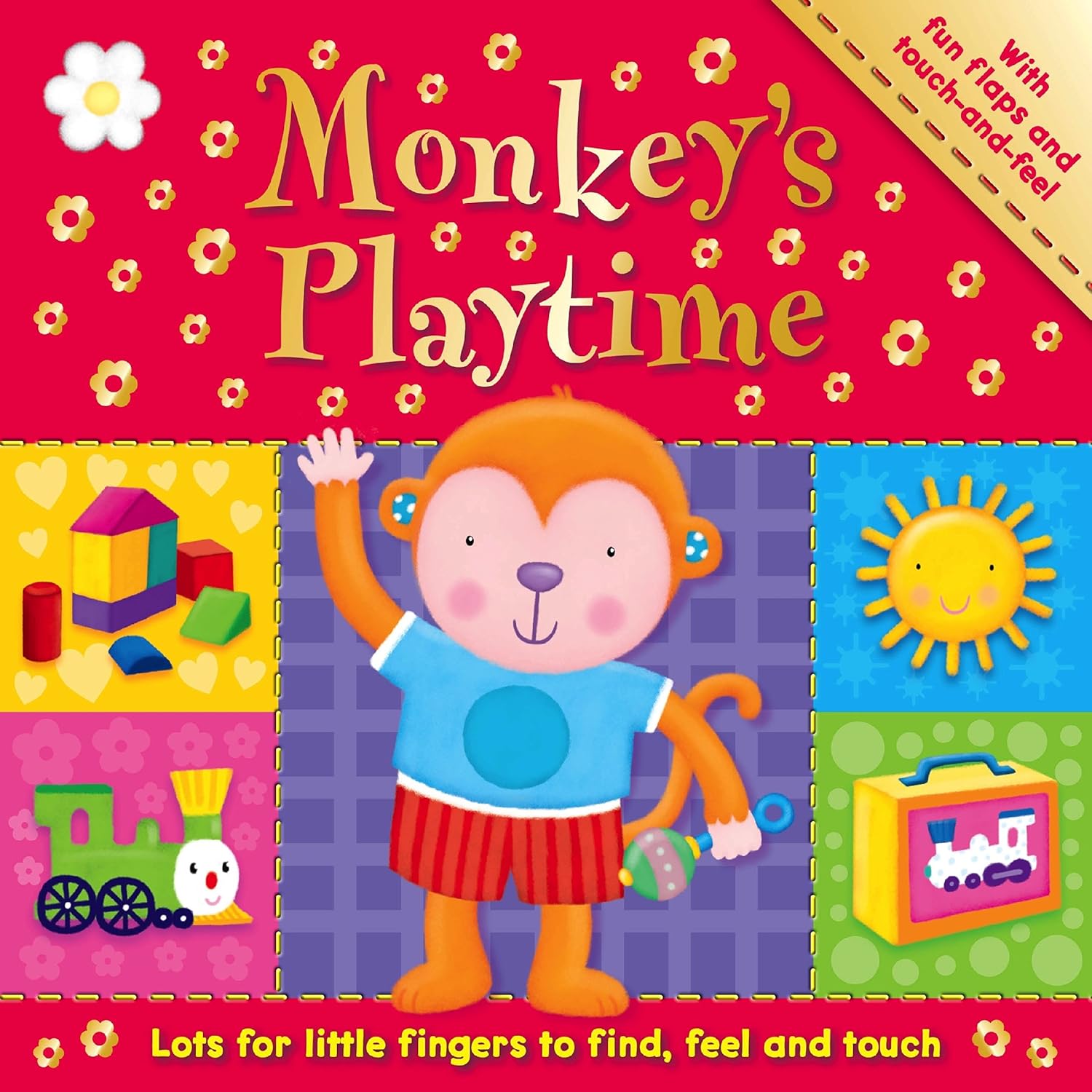 Monkey's Playtime (Baby's First Touch and Feel): Igloo Books ...
